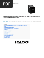 Intertek Ice Maker HZB-12C (EN) | PDF | Ac Power Plugs And Sockets | Water