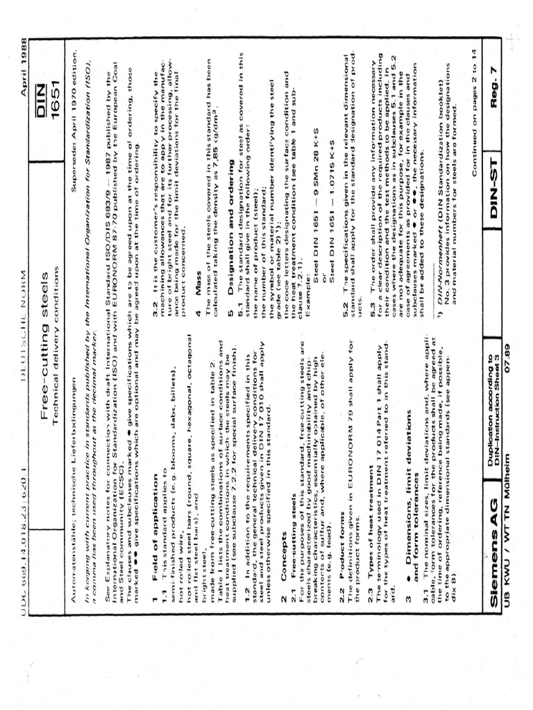 DIN1651 | PDF