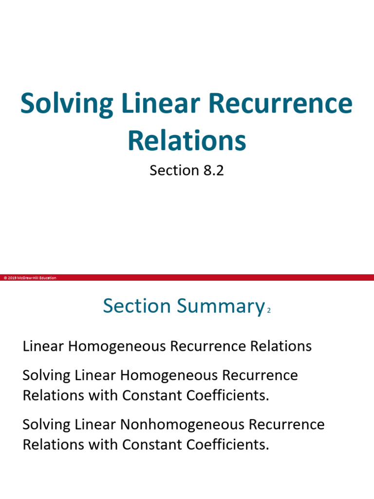 Chapter8 - È Å Æ Æ | PDF | Recurrence Relation | Mathematical Analysis