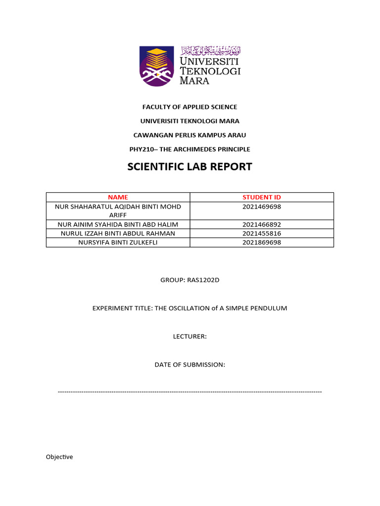 Lab Report Phy Exp3 | PDF