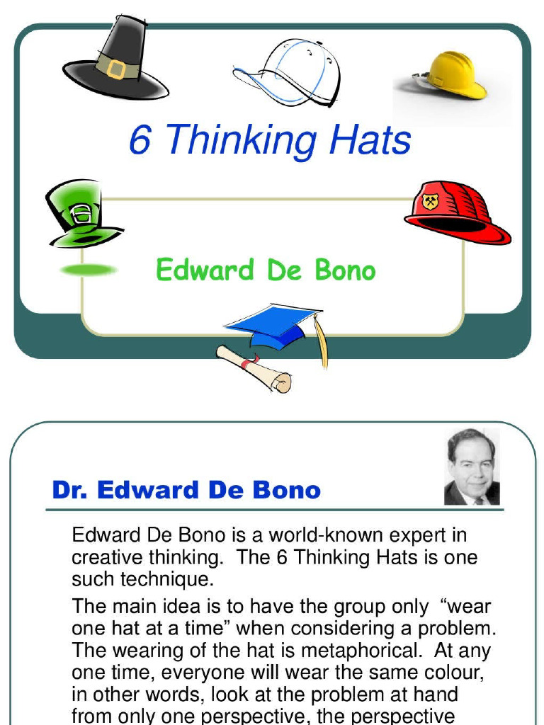 6-thinking-hats | PDF