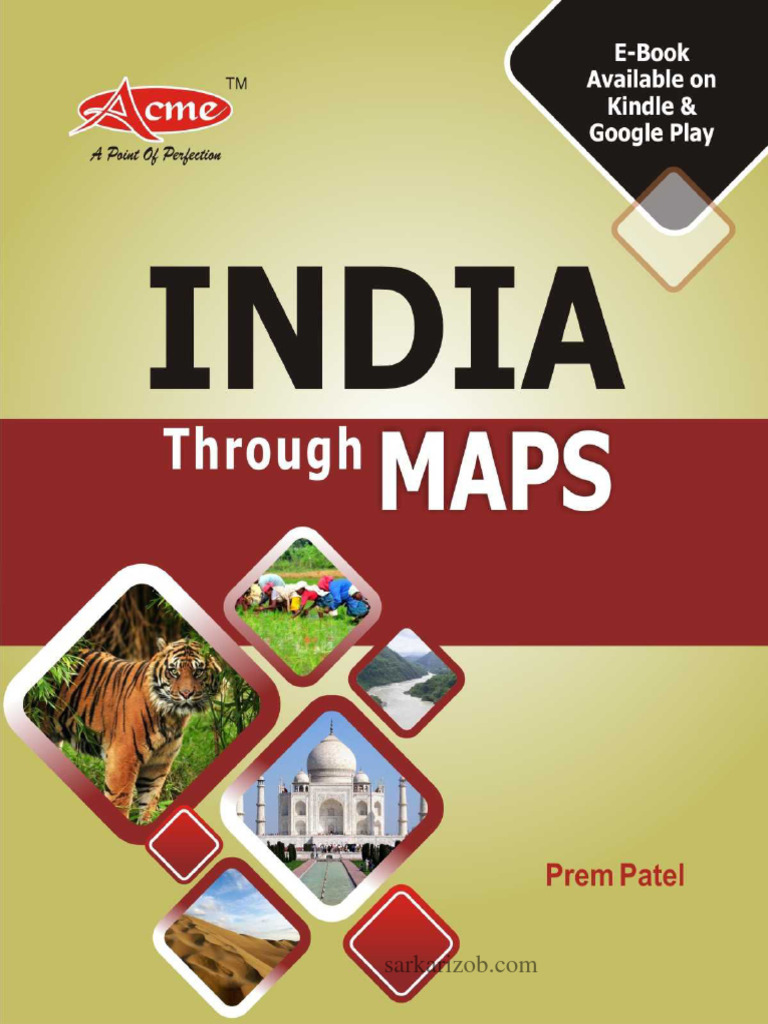 India Through Maps - Upsc Prem Patel | PDF