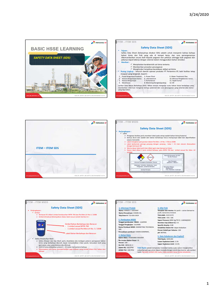 Safety Data Sheets | PDF