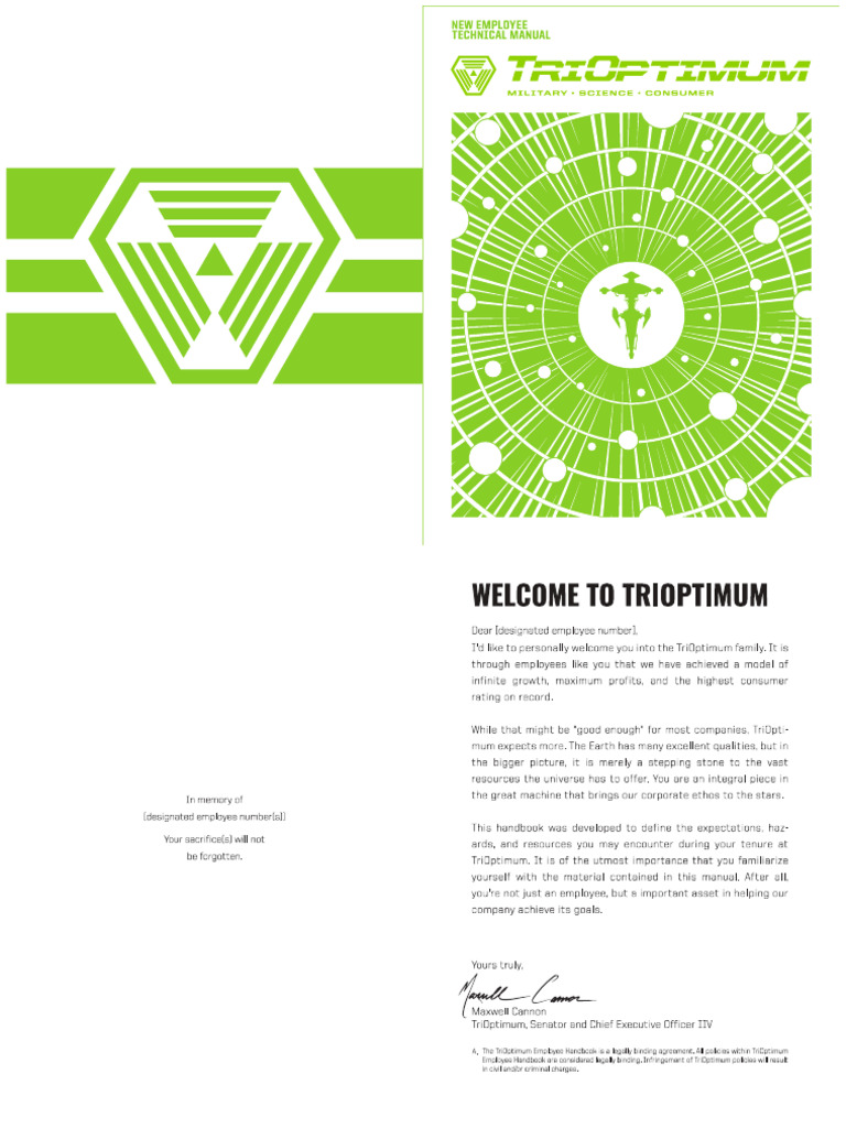 TriOptimum New Employee Training Manual | PDF