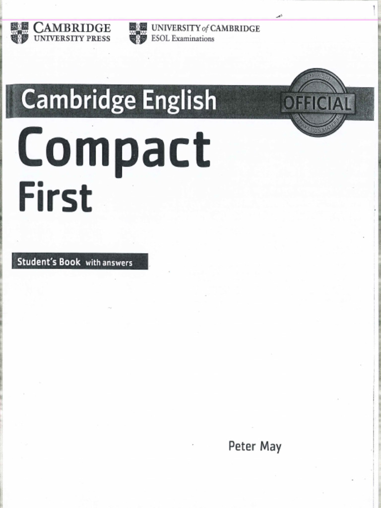Compact First FCE SB | PDF
