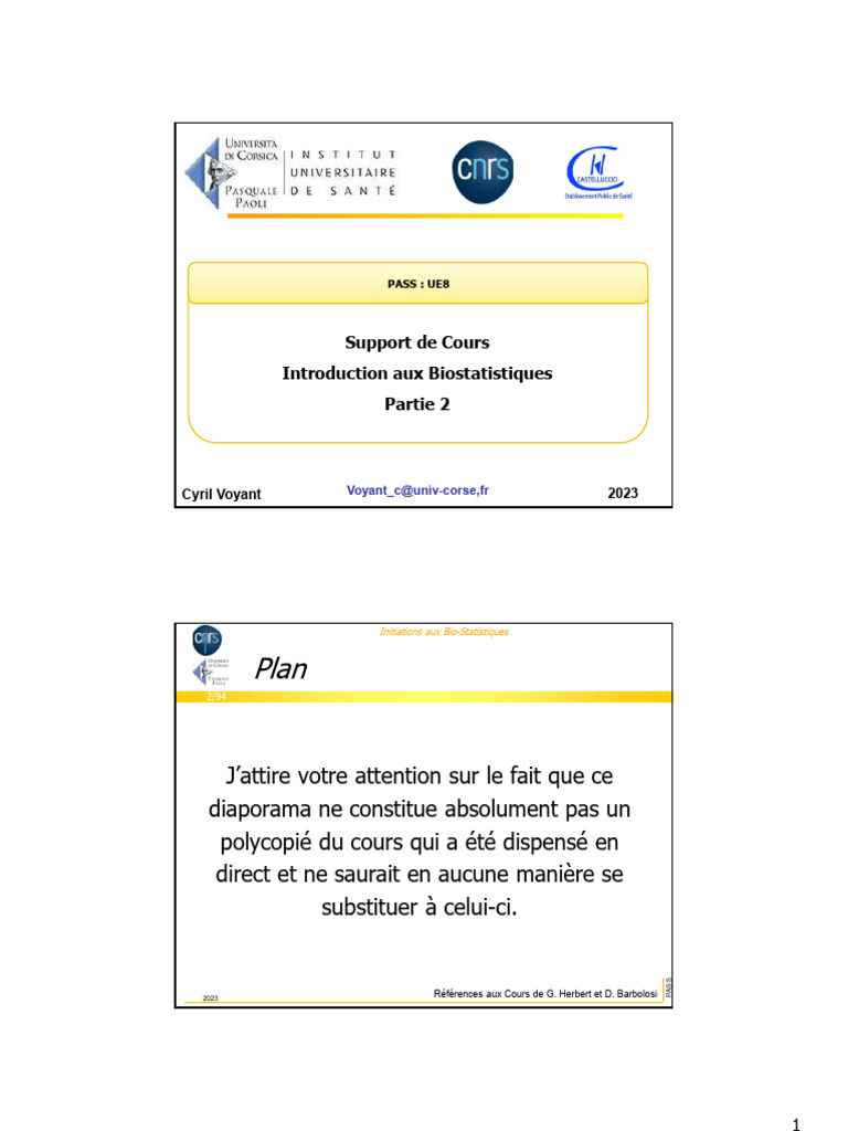 Biostat 2 | PDF