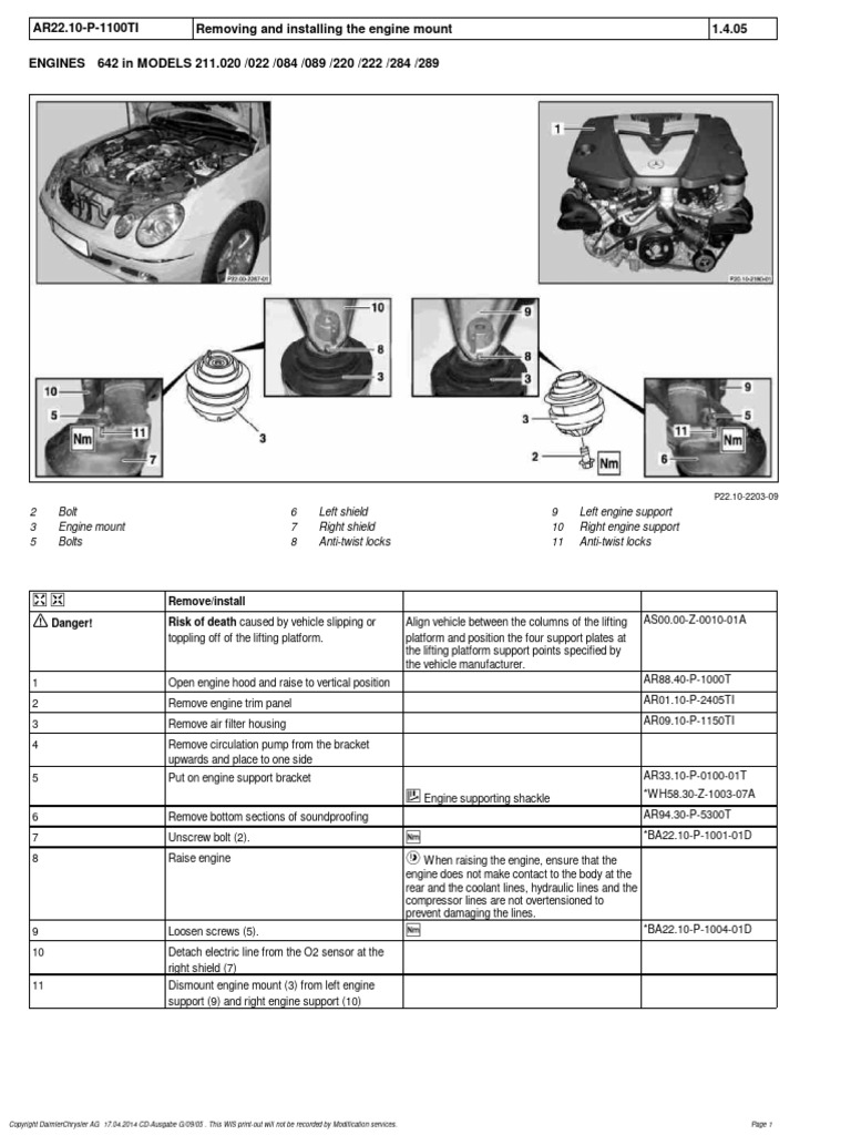 211 642 Engine Mount | PDF | Transport | Private Transport