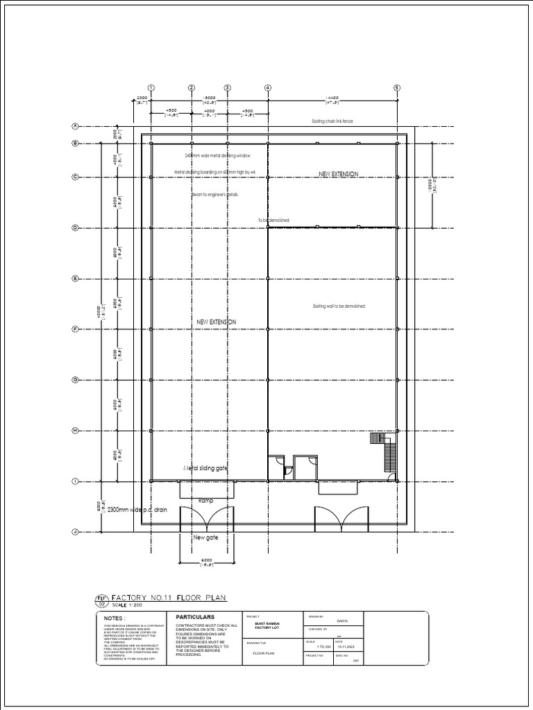 Bukit Rambai FACTORY LAYOUT PLAN R2 | PDF | Buildings And Structures ...