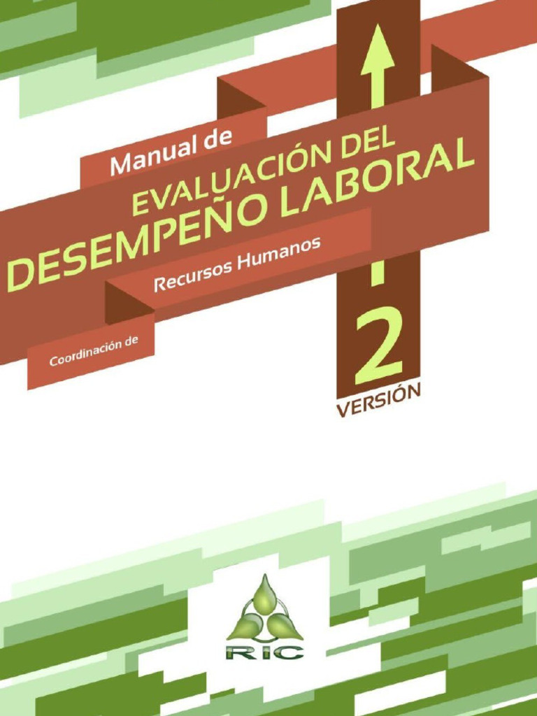 Manual de Evaluación Del Desempeño Laboral V 2 | PDF | Gestión de recursos humanos | Evaluación ...