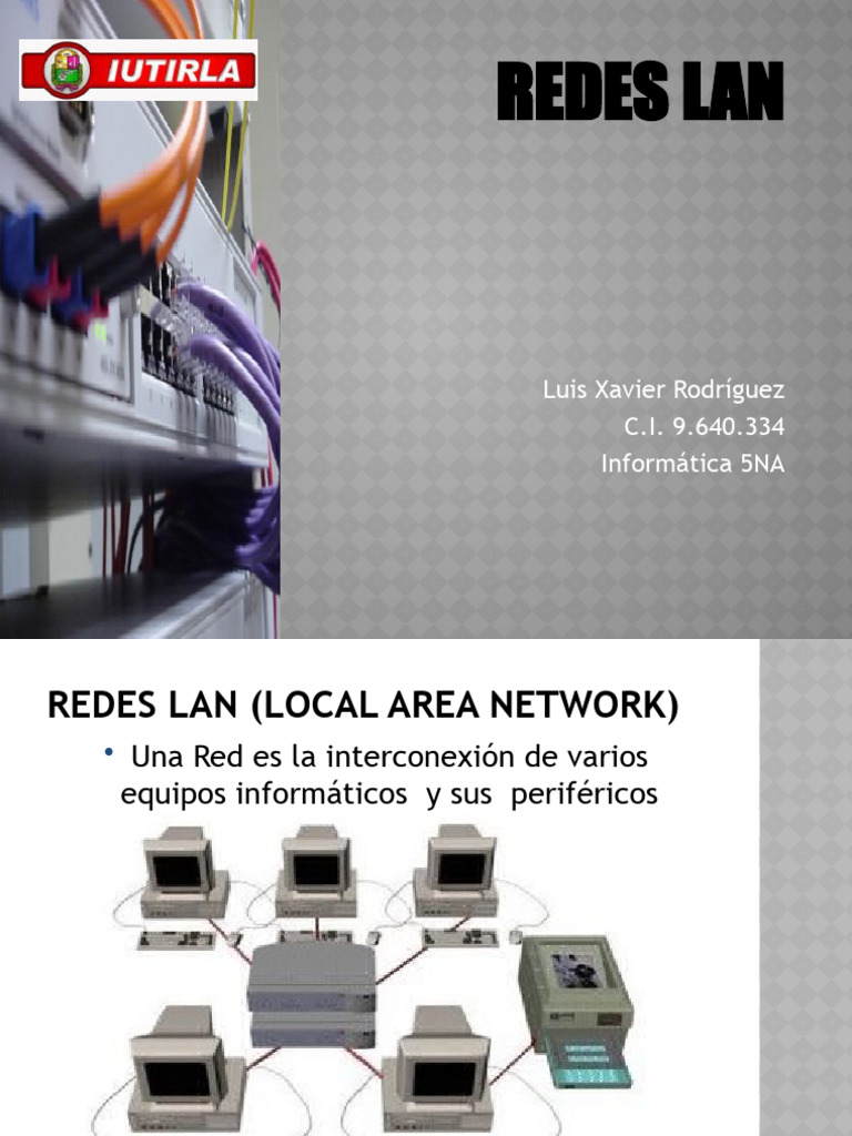 REDES LAN | PDF | Red de computadoras | Dirección IP