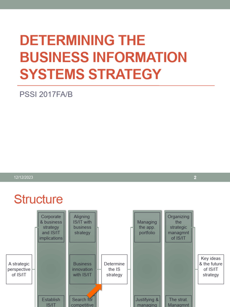 IS/IT Strategy Formulation Guide | PDF | Strategic Management ...