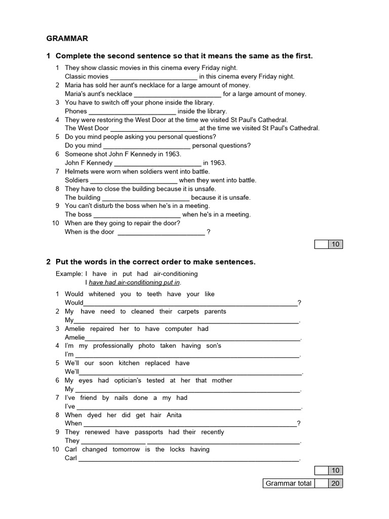 AA Test 1st Term | PDF | Castle