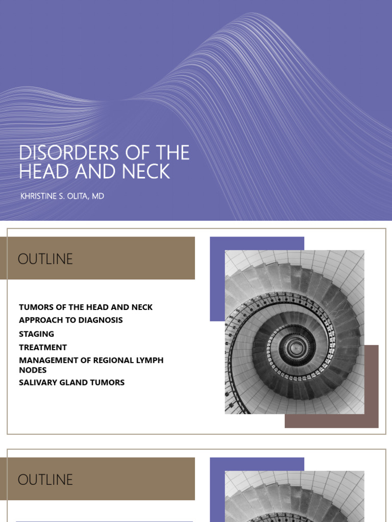 Disorders of The Head and Neck | PDF | Head And Neck Cancer | Causes Of ...
