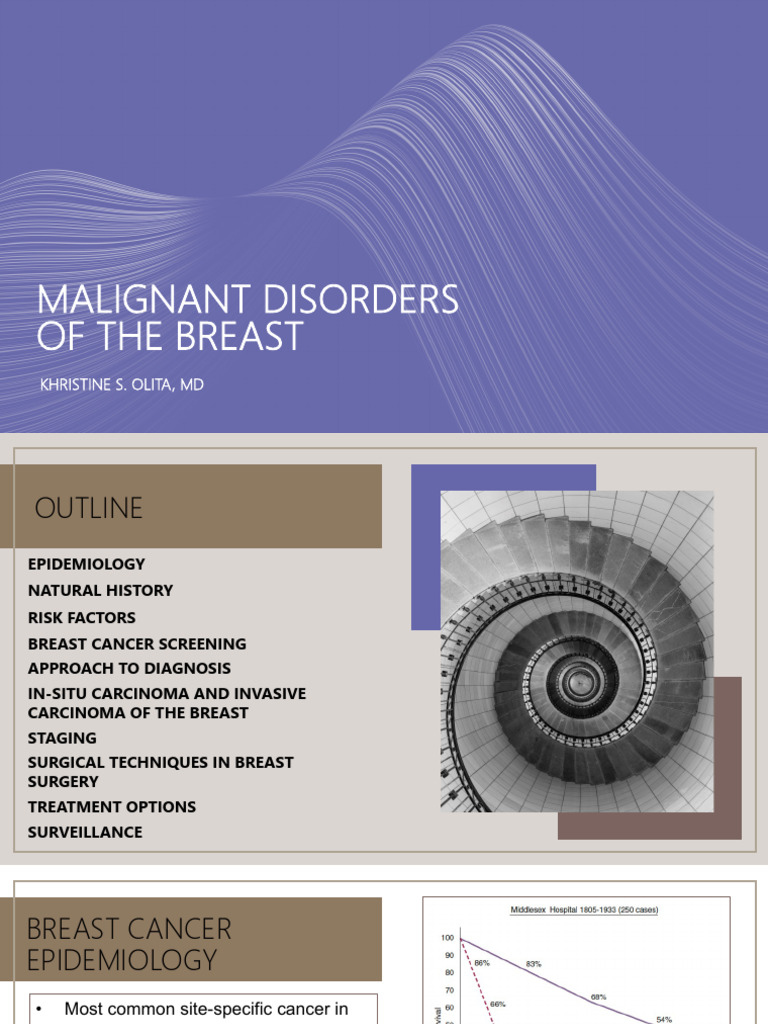 Malignant Breast Disorders | PDF | Breast Cancer | Mastectomy