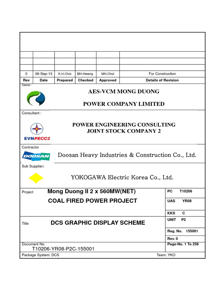 DCS Graphic Display Scheme Guide | PDF