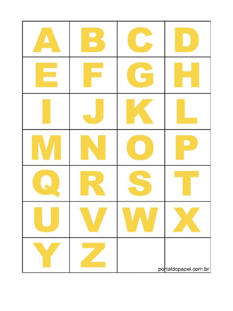 Alfabeto Pdf