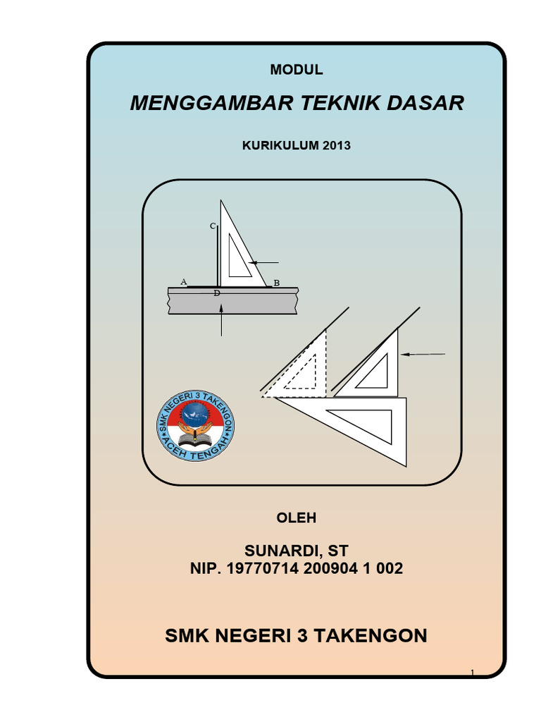 Modul Gambar Teknik | PDF | Seni