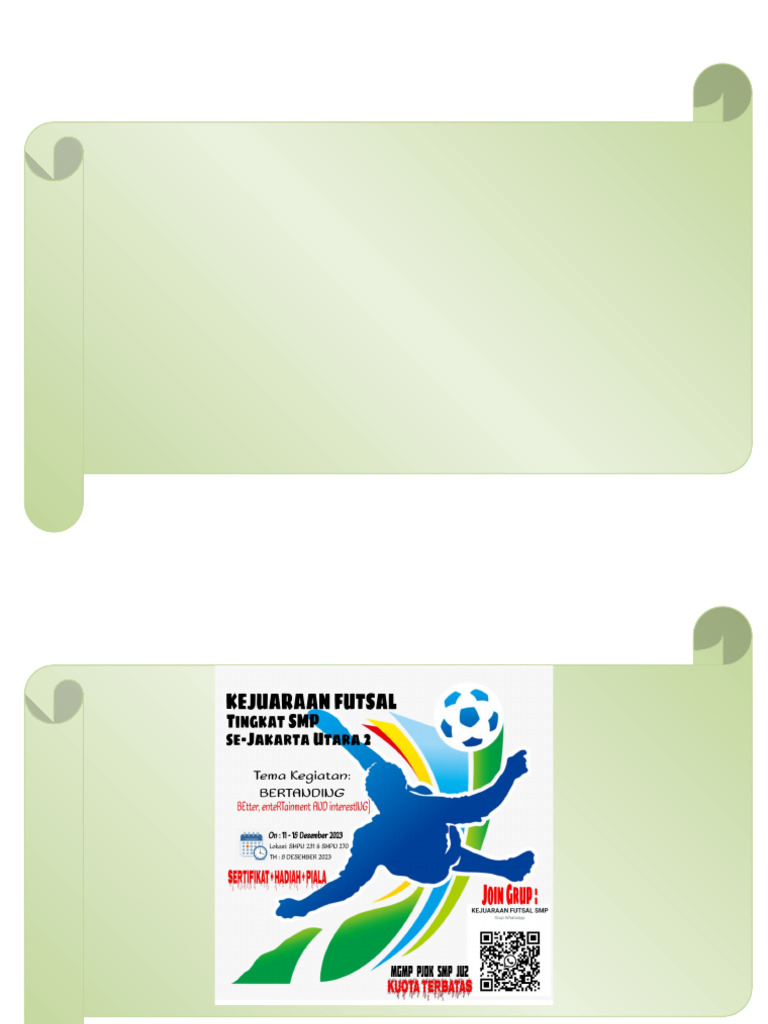 Surat Undangan Futsal MGMP | PDF