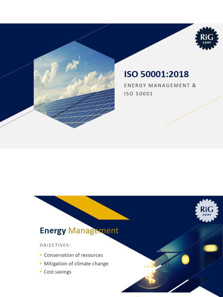 Presentation_ISO_50001_2018 | PDF