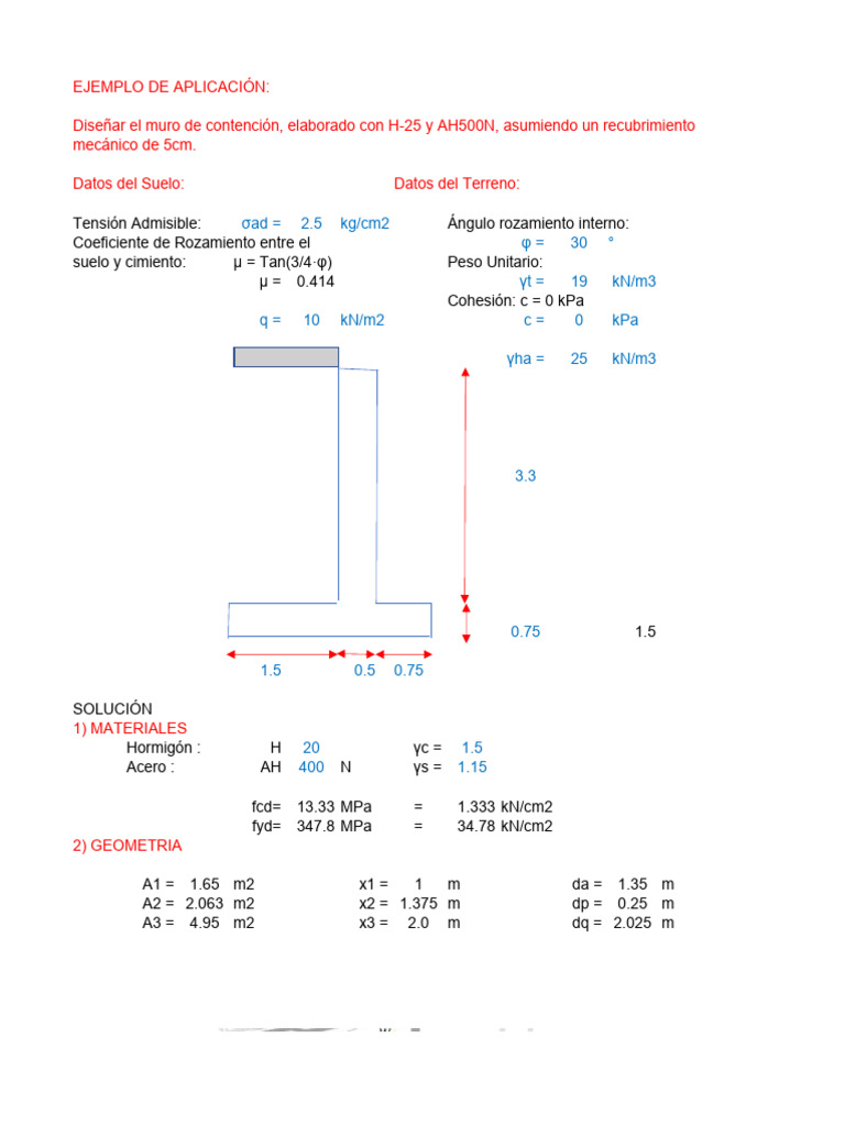 Hormigon 2 Ejemplos | Descargar gratis PDF | Componentes | Elementos ...