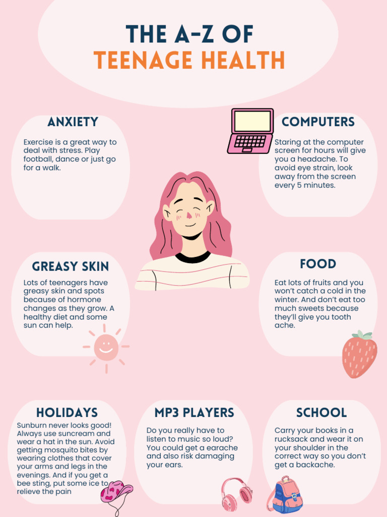 A-Z Guide to Teenage Health Tips | PDF