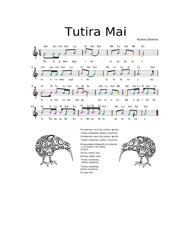Tutira Mai | PDF