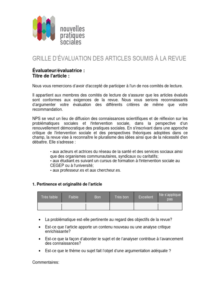 Grille Dévaluation | PDF