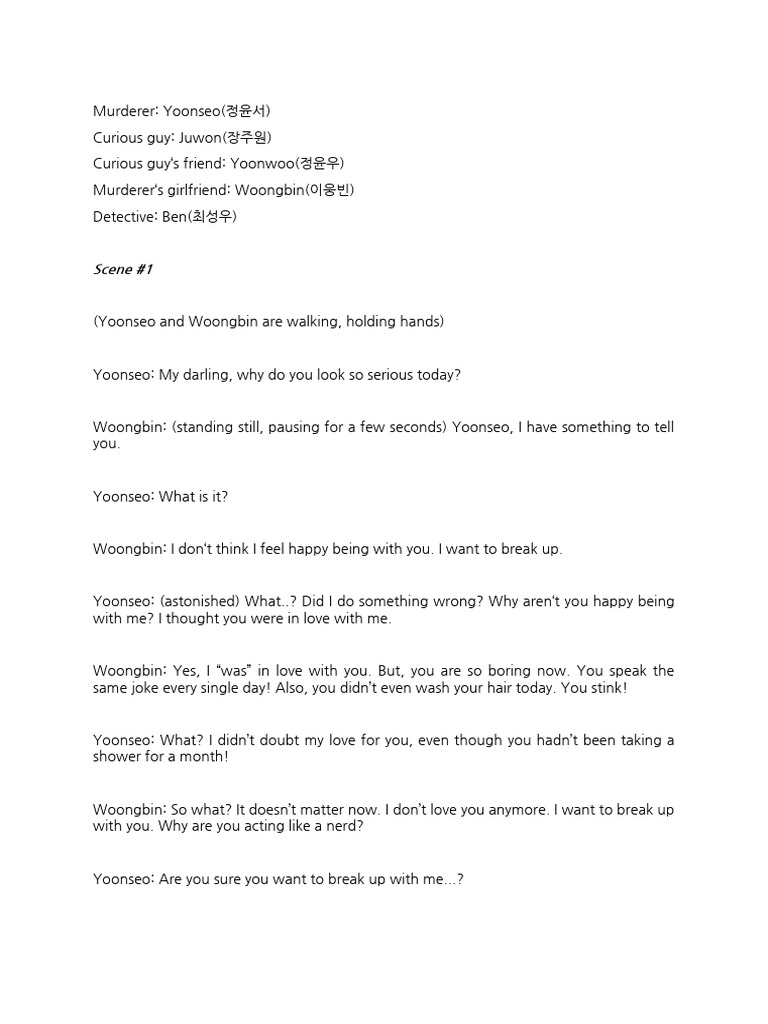 English Conversation - Script | PDF