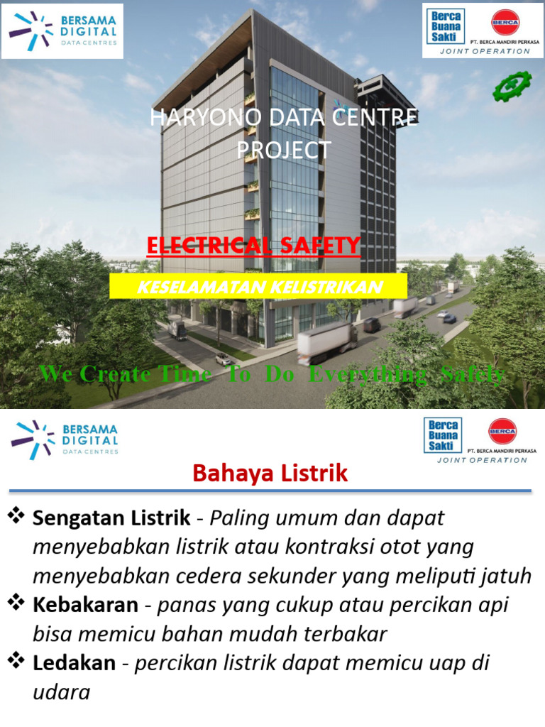 Keselamatan Listrik di Haryono Data Center | PDF