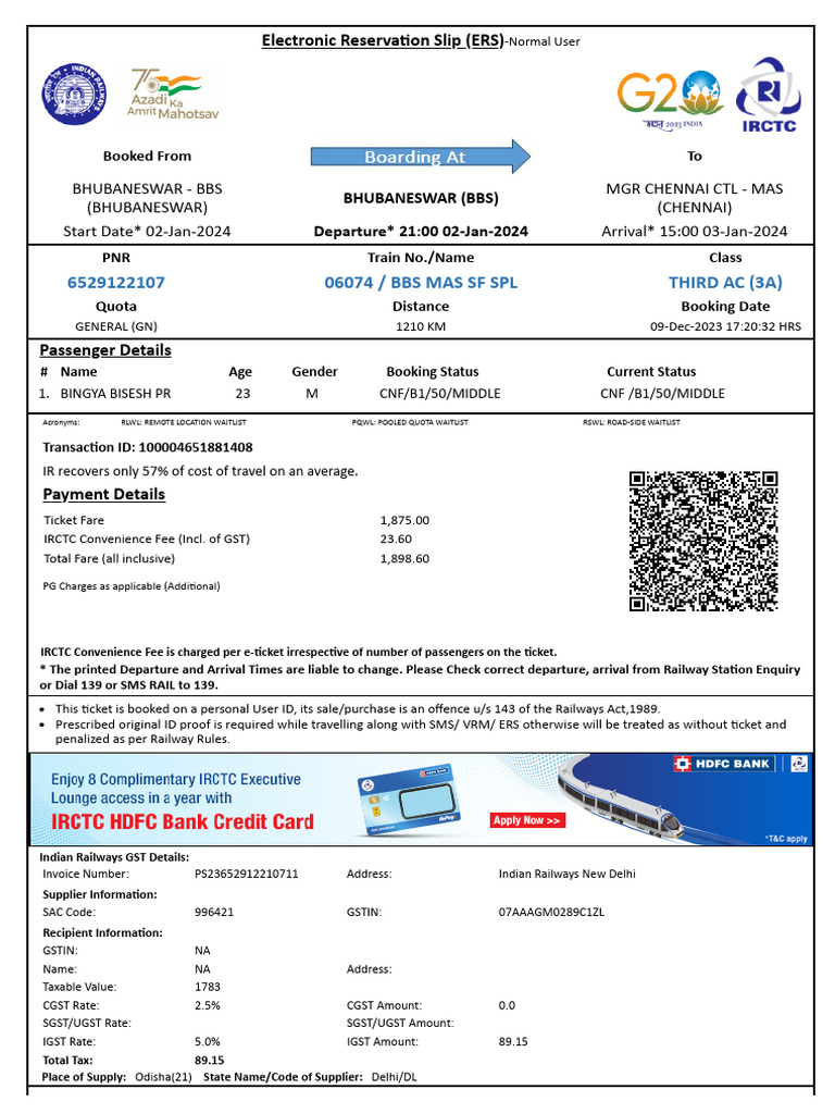 Bbs Mas SF SPL Third Ac (3A) | PDF | Identity Document