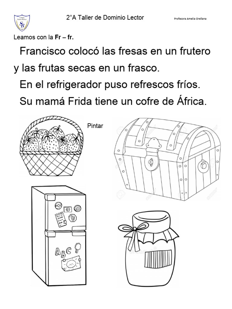 2° A Fra Fre Fri Fro Fru | PDF