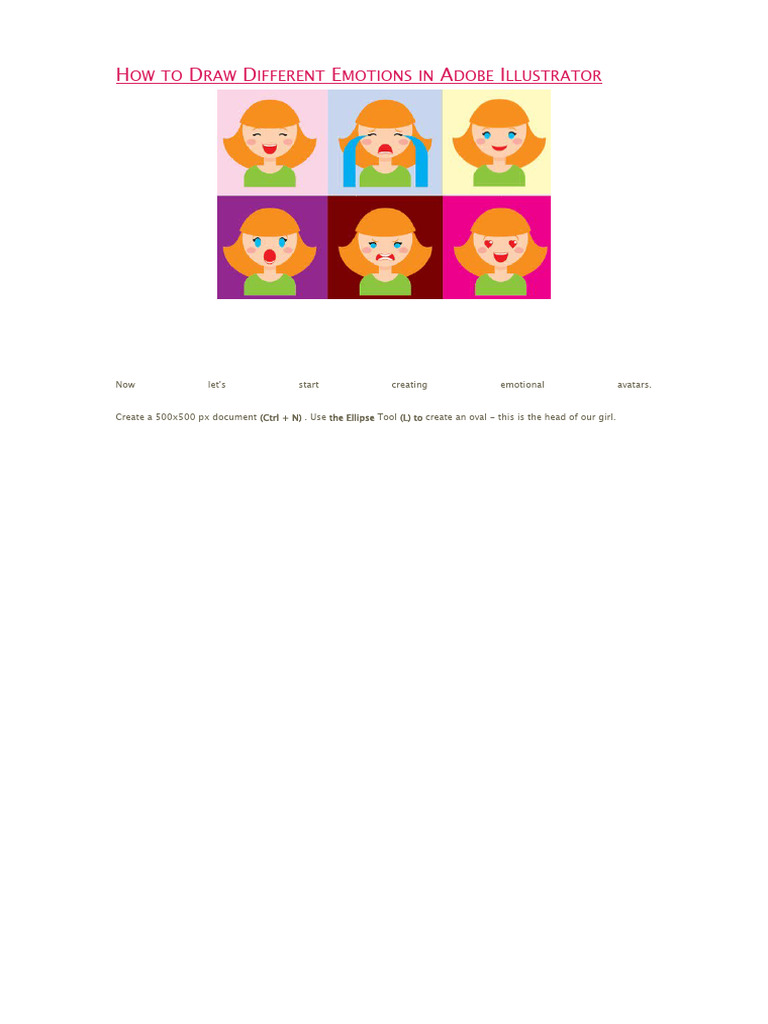 Ilustrator - Lice Devojcice | PDF | Adobe Illustrator