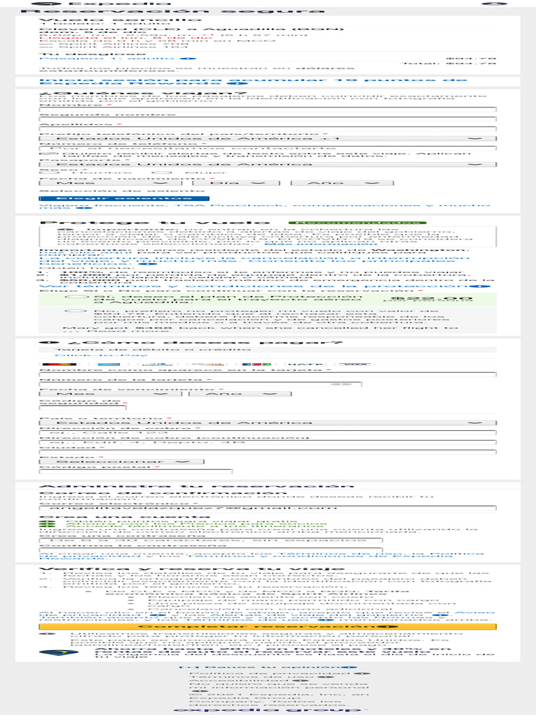 Expedia Pago | PDF