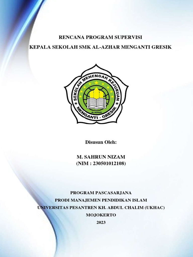 2.7 Laporan Pelaksanaan Rencana Tindak Lanjut Supervisi Kepada PTK | PDF | Karier & Perkembangan ...