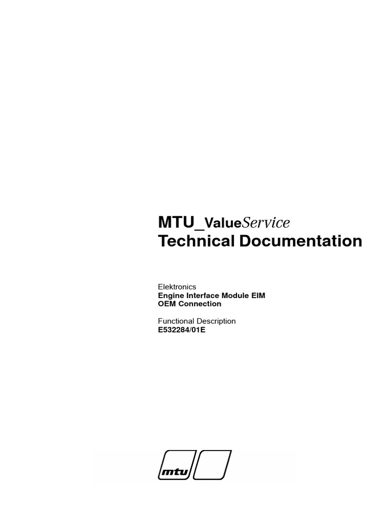 EIM Functional Discription E532284 - 01e | PDF | Electrical Connector ...