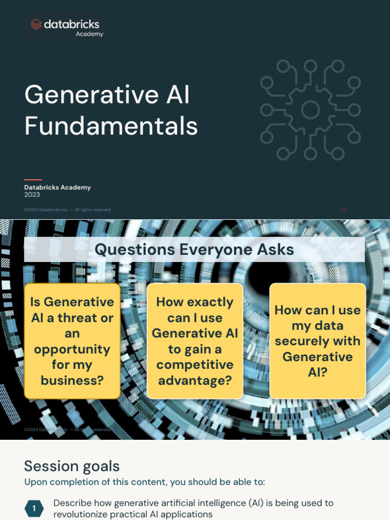 Generative Ai Fundamentals v1 | PDF | Artificial Intelligence | Intelligence (AI) & Semantics