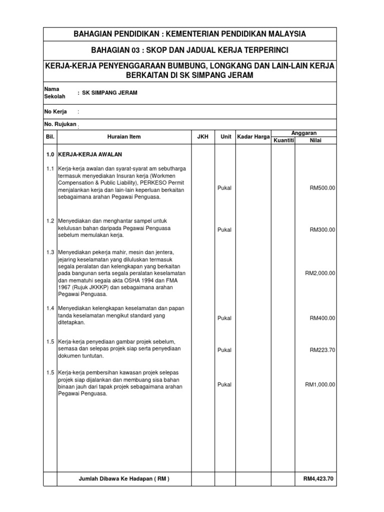 SK Simpang Jeram | PDF