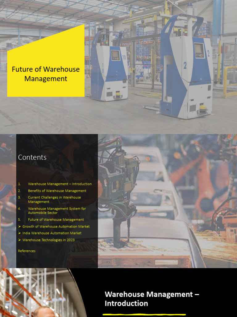 Future of WMS (Updated) | PDF | Warehouse | Automation