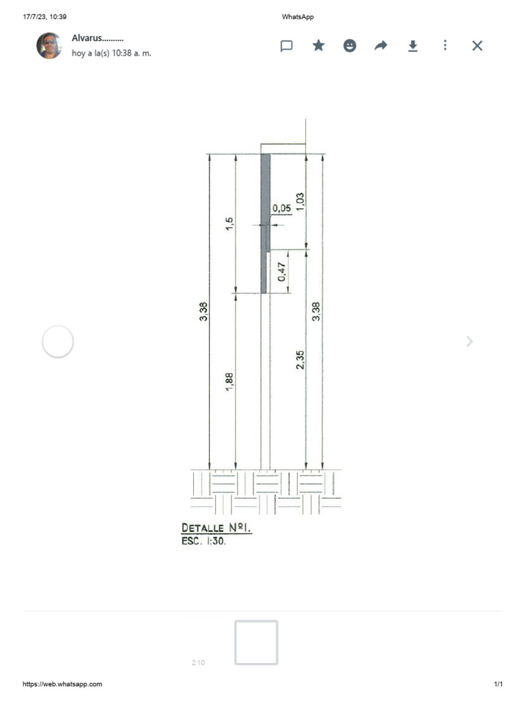 Detalle Sombreadero n3 Plaza Gabriela Mistral | PDF