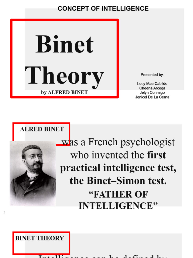 Binet Theory Child Adolescence | PDF