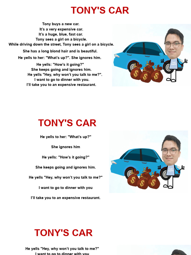 Tony's Car Updated | PDF