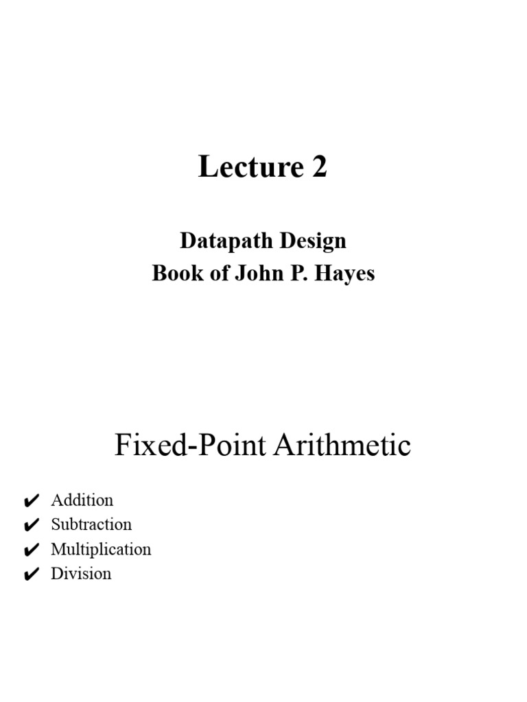 Datapath Design - 1 | PDF | Computer Engineering | Electrical Circuits