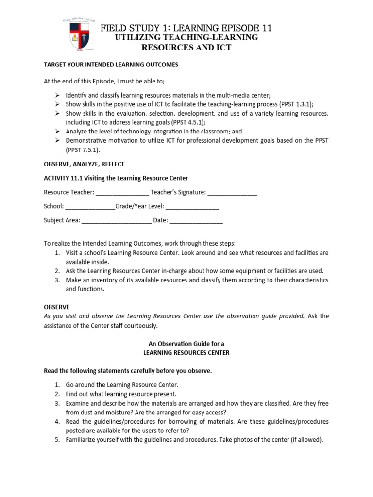 fs1 Ep11 Updated | PDF | Educational Technology | Massive Open Online Course