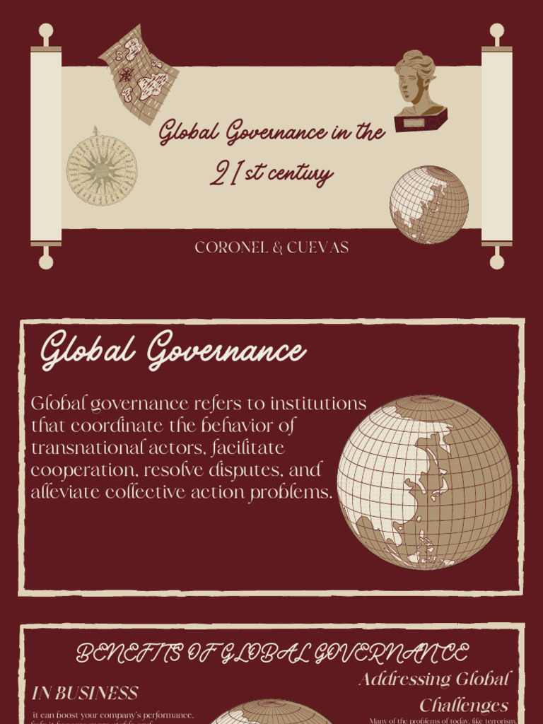 Benefits of Global Governance Explained | PDF | Global Governance ...