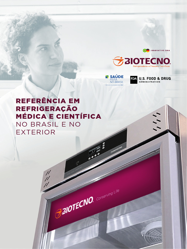 Geladeiras Biotecno para Refrigeração Médica | PDF | Rede de ...