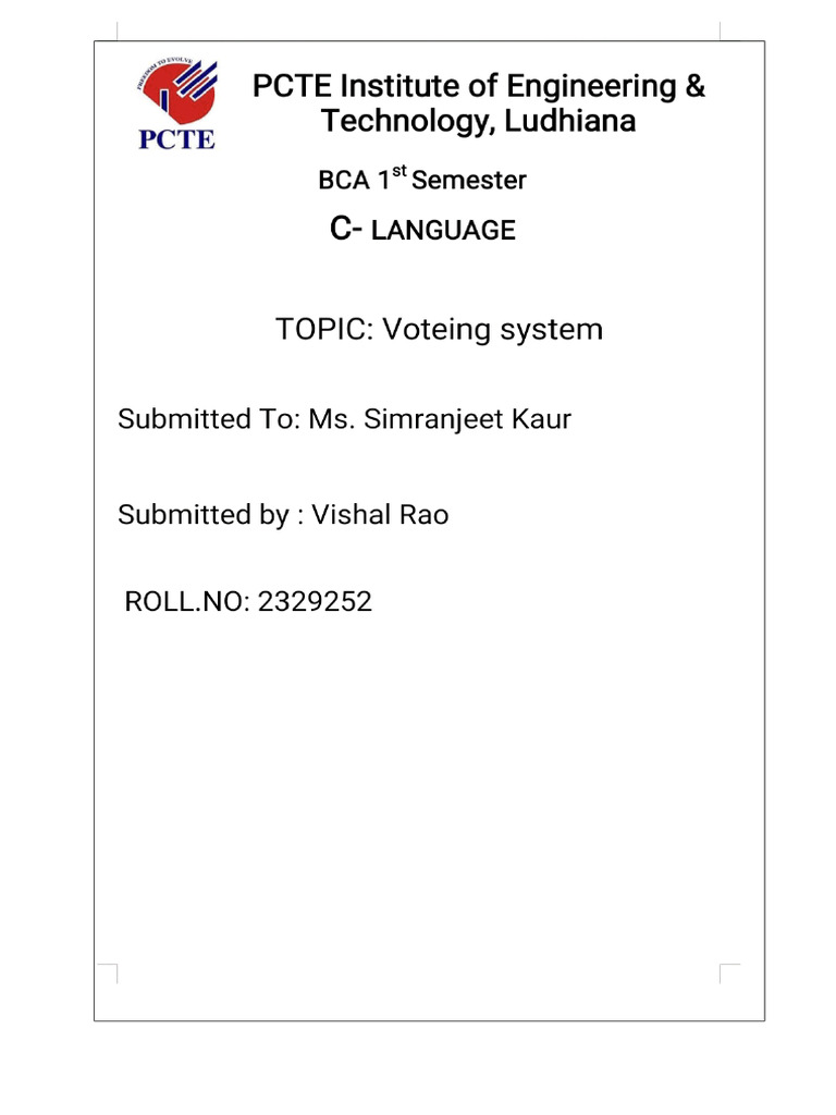 Introduction C Language by VR | PDF