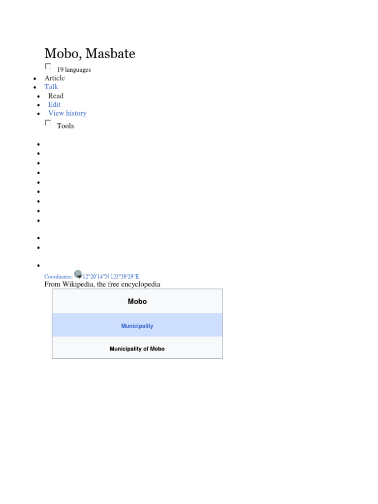 Mobo | PDF | Philippines