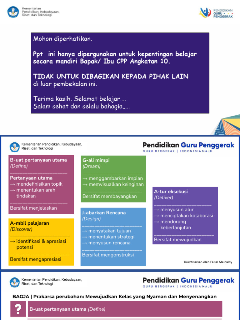 Contoh BAGJA - Faisal | PDF | Karier & Perkembangan | Seni