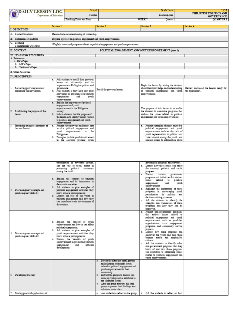 PPG q2 Week7 | PDF | Empowerment | Cognition