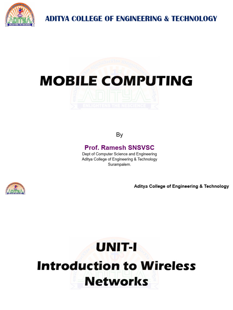 MC MID - 1 Material | PDF | Modulation | Cellular Network